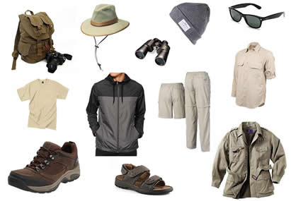 Travel Advice to Africa - Packing List for African Safaris